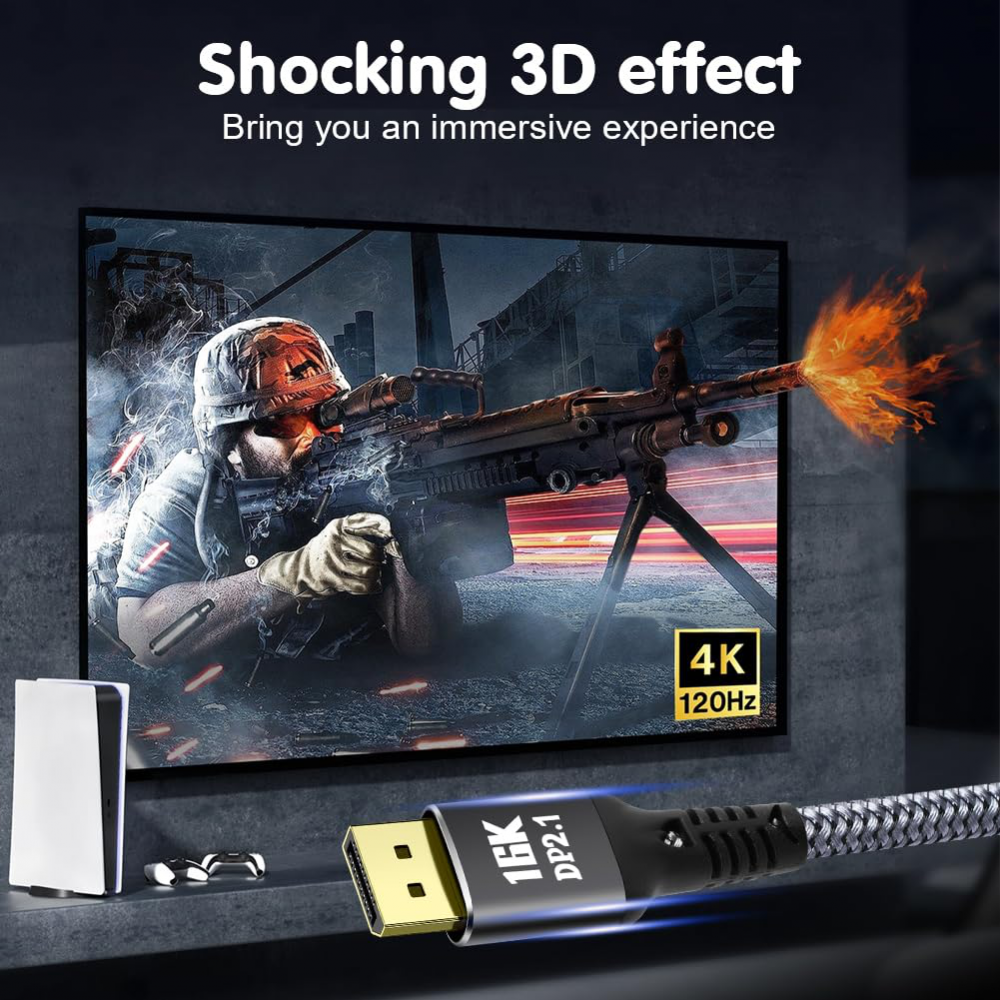 Kabl DP na DP 16K V2.1 JWD-HD001 2m - Mobster Shop
